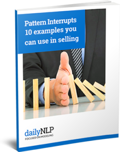 Pattern Interrupt: Redirect Your Thoughts In An Instant - dailyNLP
